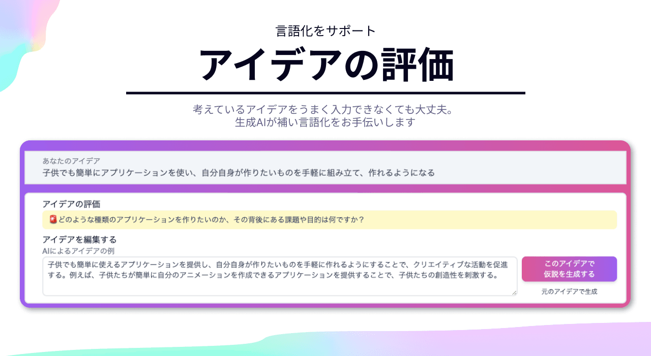 Value Discovery ー アイデアから価値を見つけよう